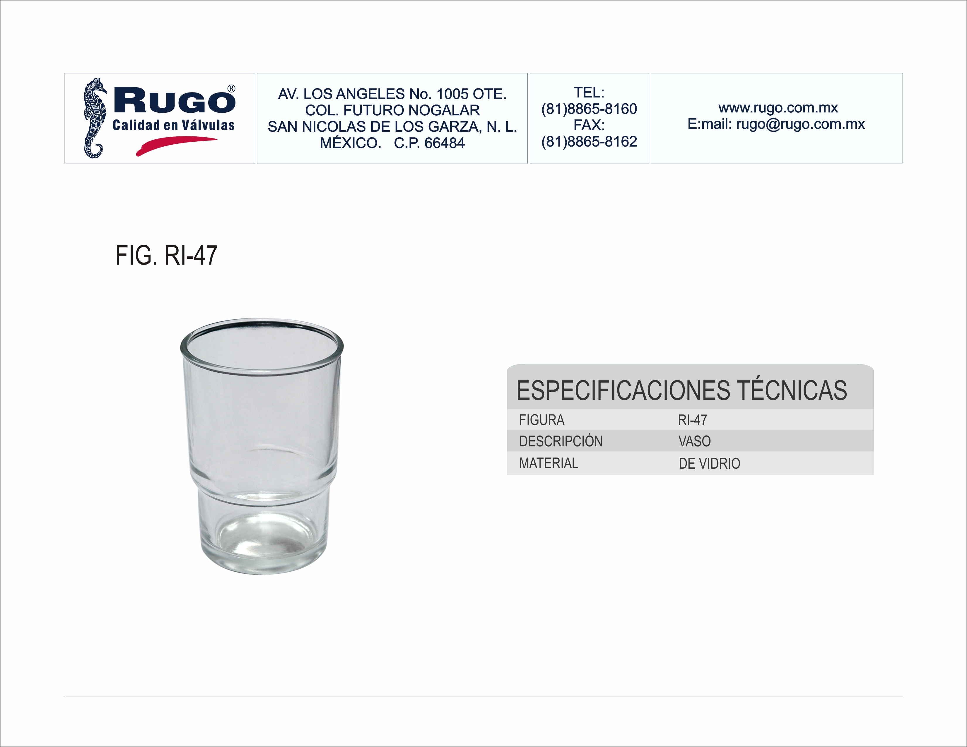 RUGO >> Productos